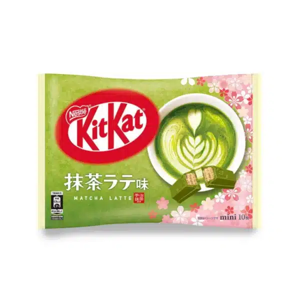 KitKat Matcha Latte - Bonbon Japon